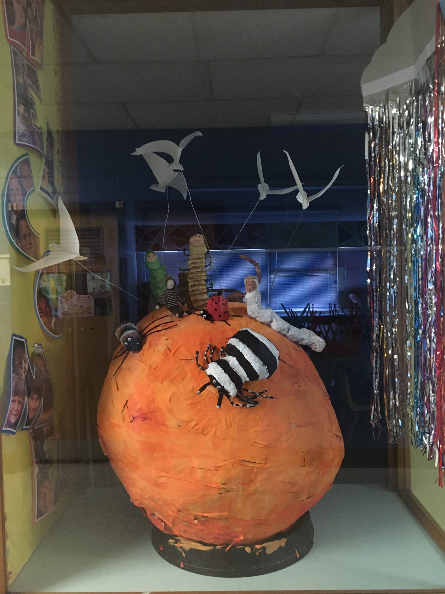 James and the Giant Peach art project completed - Monticello Central ...