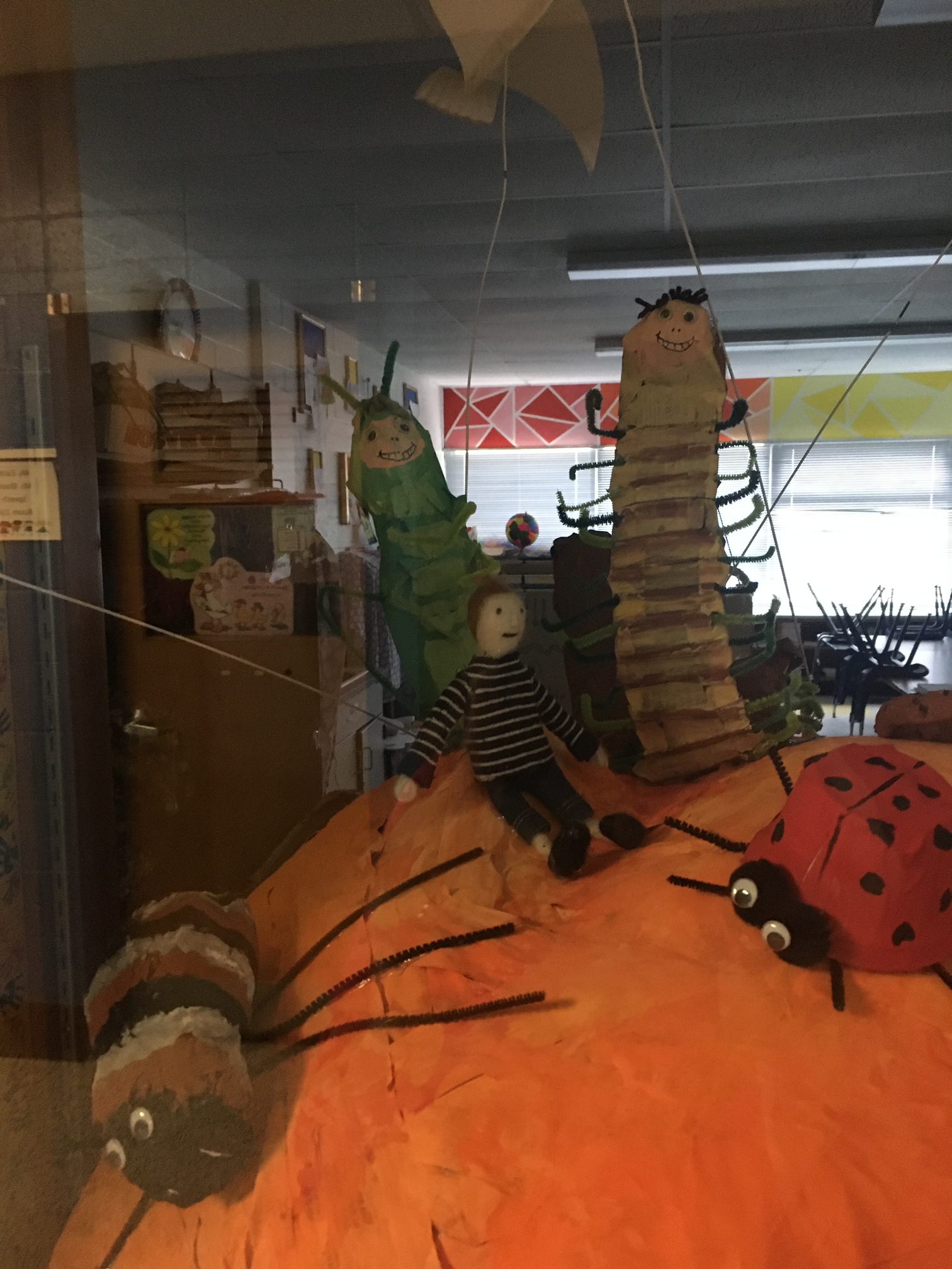 James and the Giant Peach art project completed - Monticello Central ...