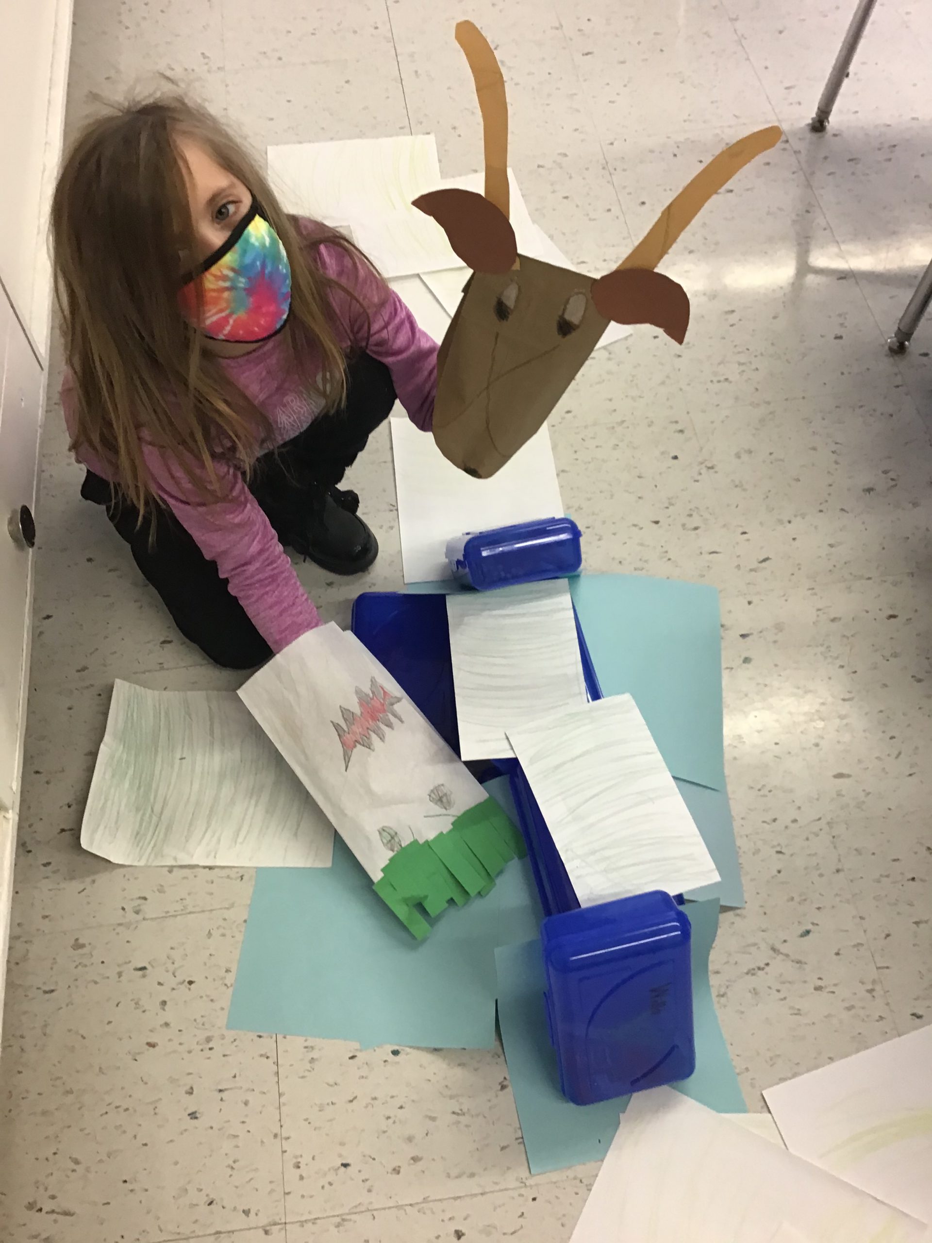 Three Billy Goats Gruff project gets first graders thinking creatively ...