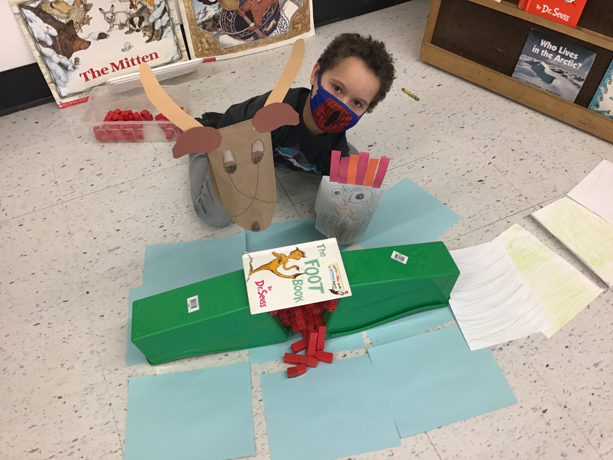 Three Billy Goats Gruff project gets first graders thinking creatively ...