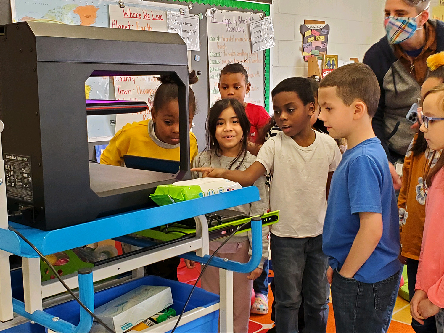 Engineers in the making: Cooke Elementary students design 3D models of ...