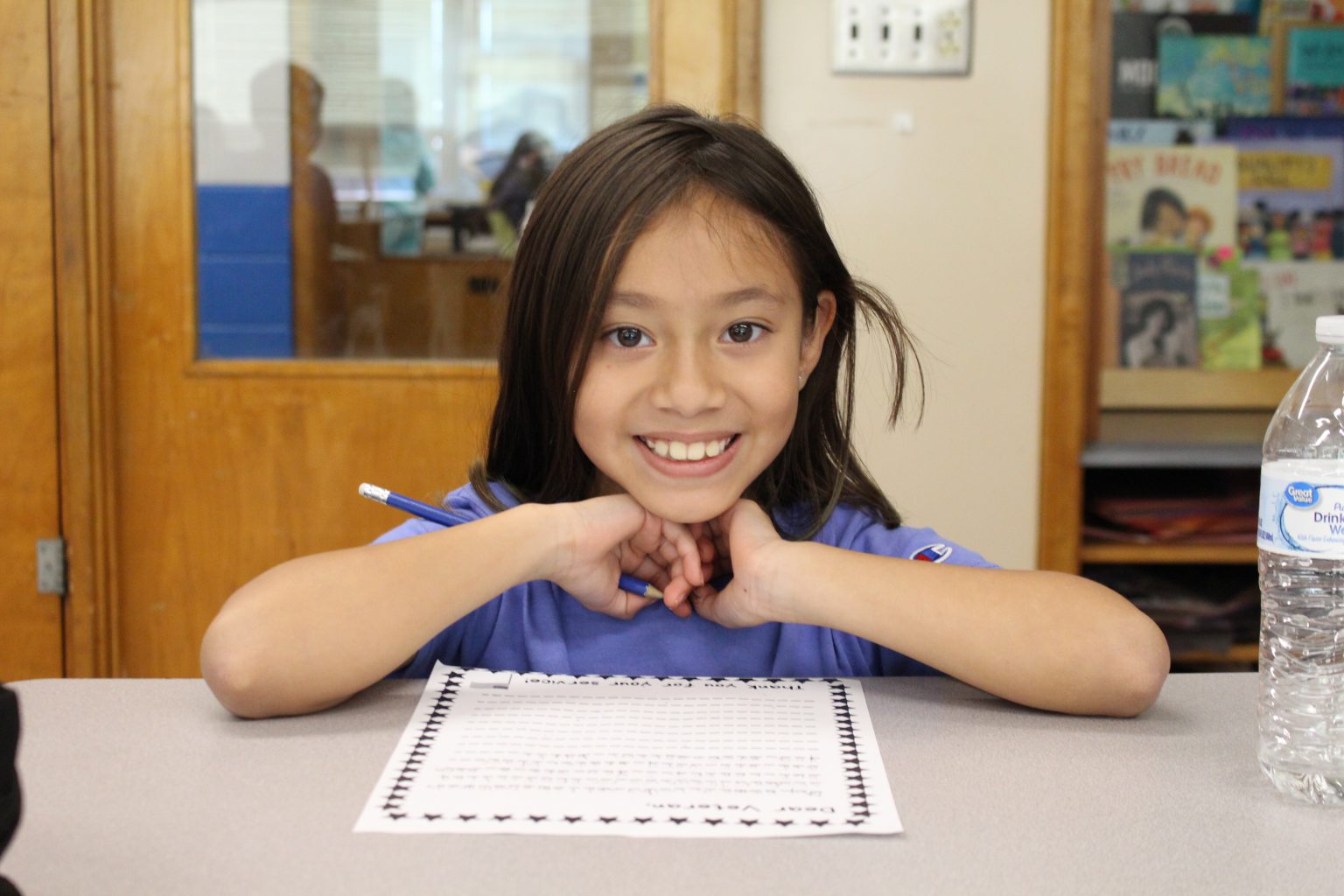 Fourth-grade students write letters to veterans - Monticello Central ...