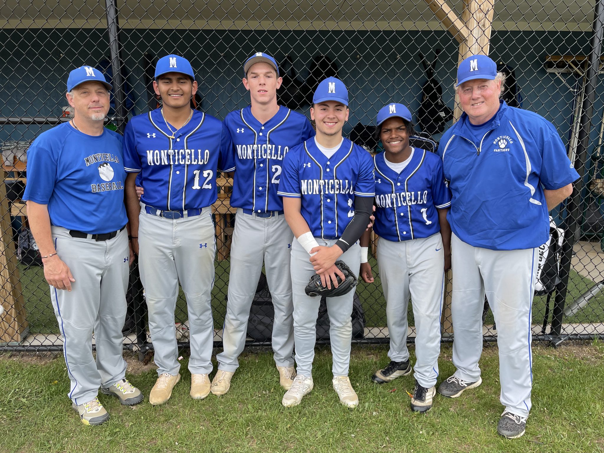 Baseball senior night - Monticello Central School District
