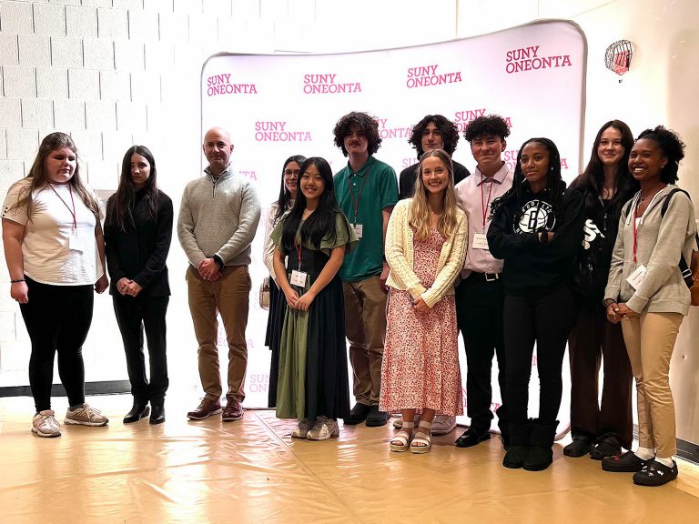 MHS students present research projects at their first "New York State ...