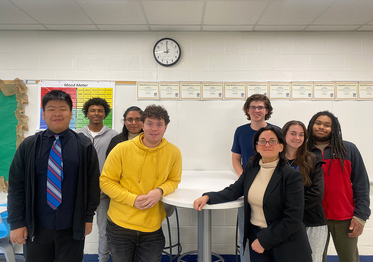 MHS Academy of Finance students sharpen their interview skills with two ...