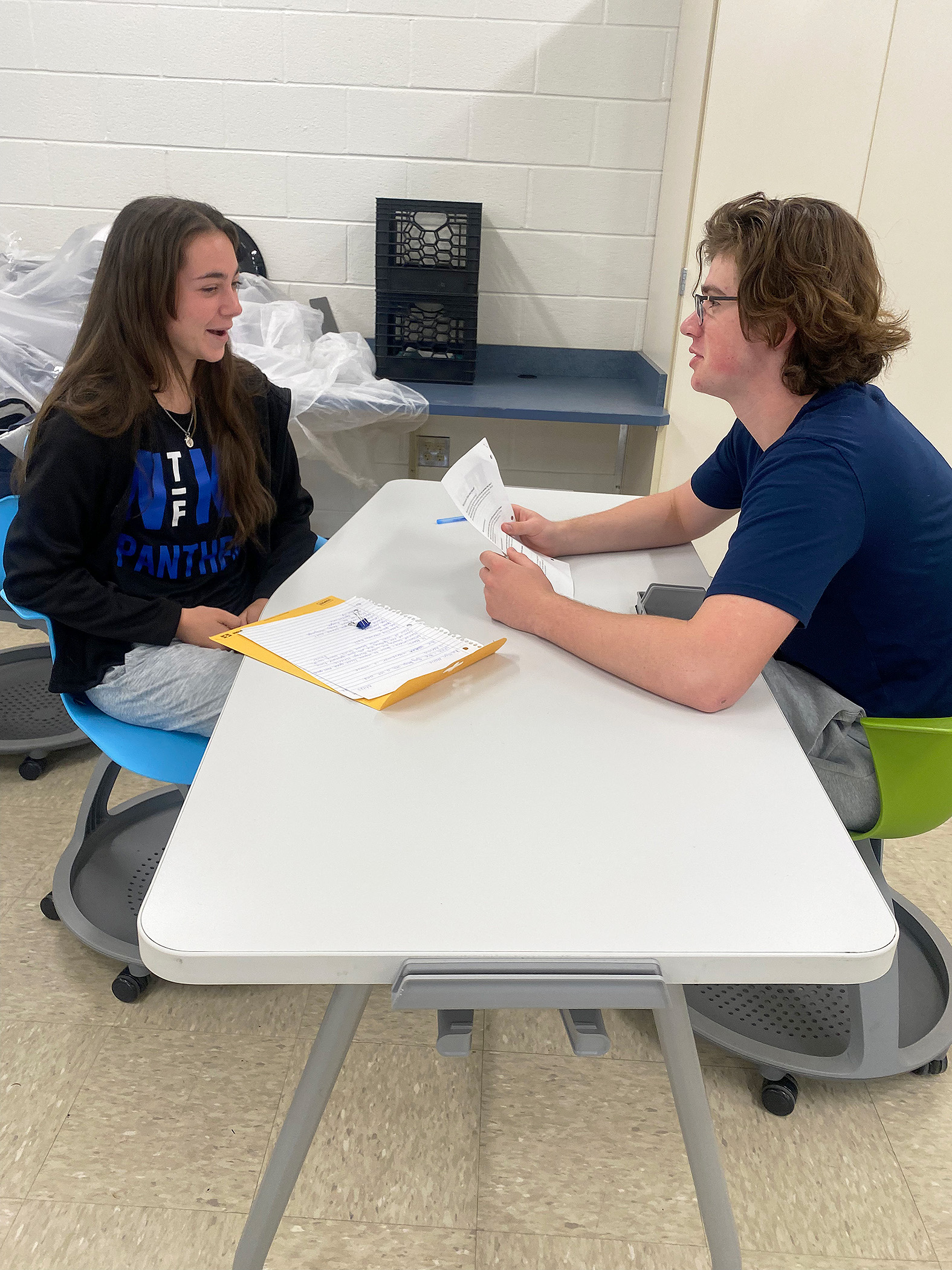 MHS Academy of Finance students sharpen their interview skills with two ...