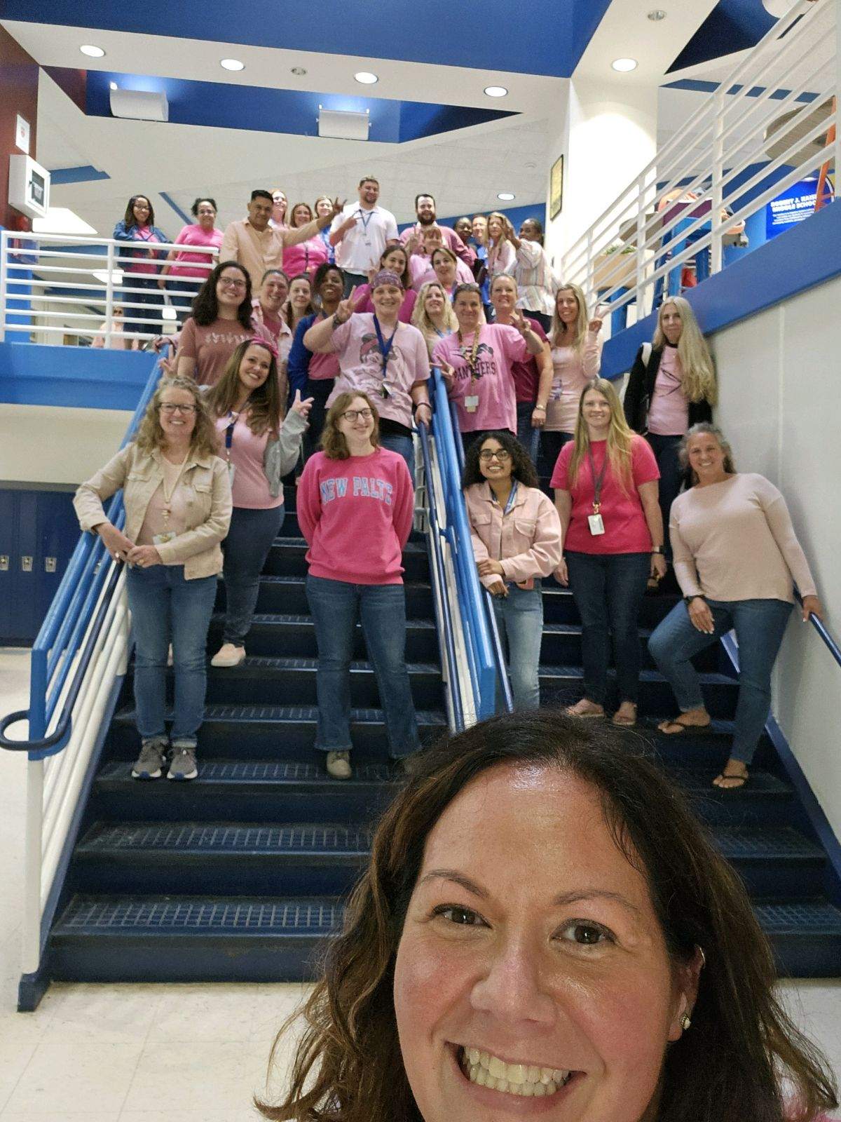 RJK staff participate in Pink & Denim Day to raise money for breast ...