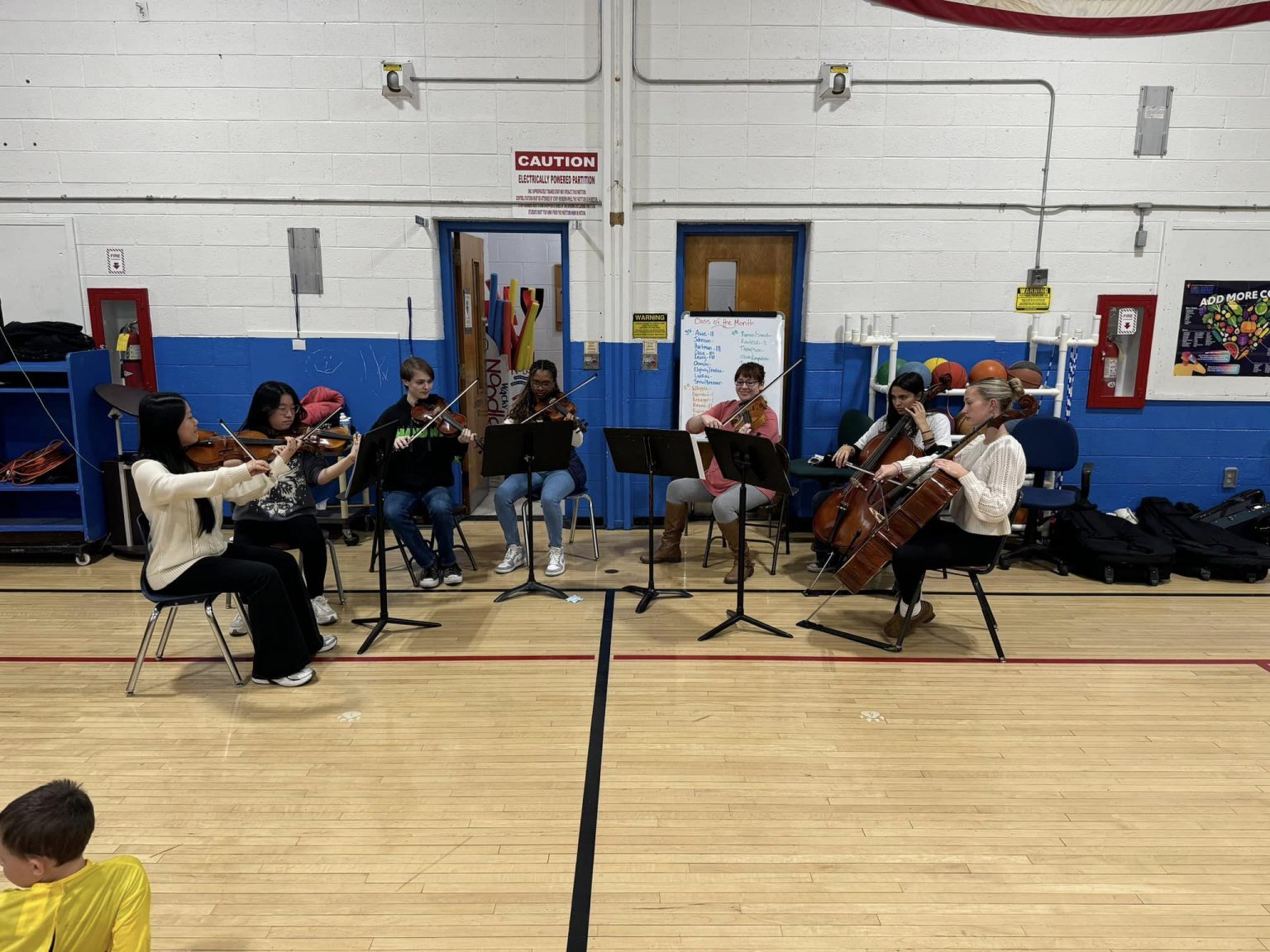 High school performers inspire young students at KLR Elementary ...