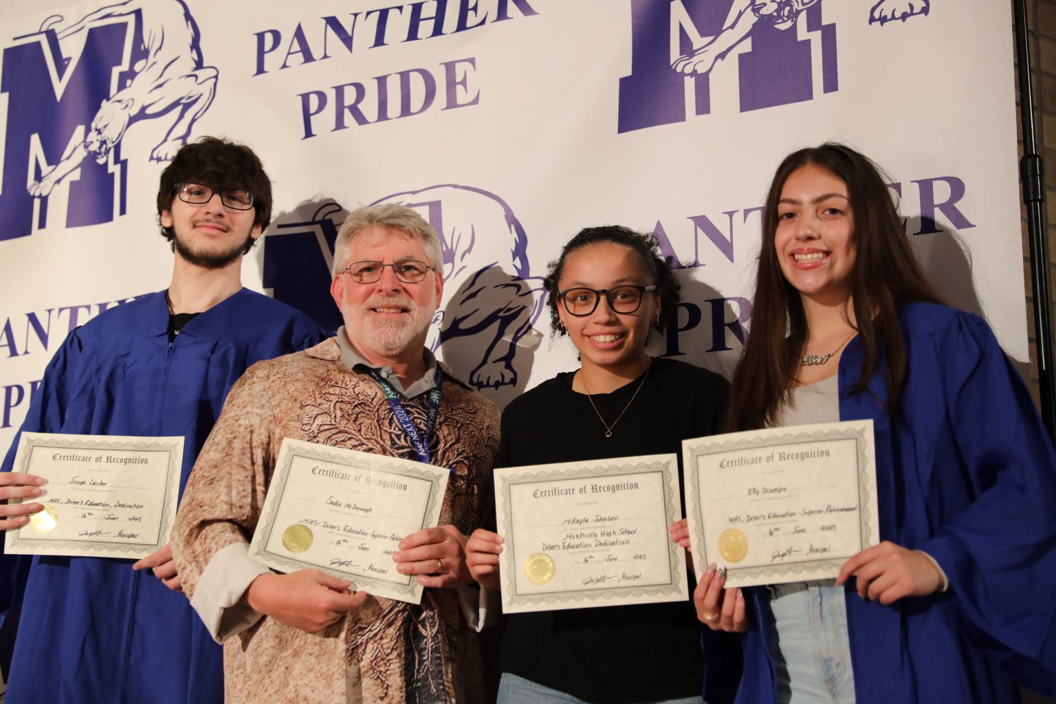 Students honored at Blue and White ceremony - Monticello Central School ...