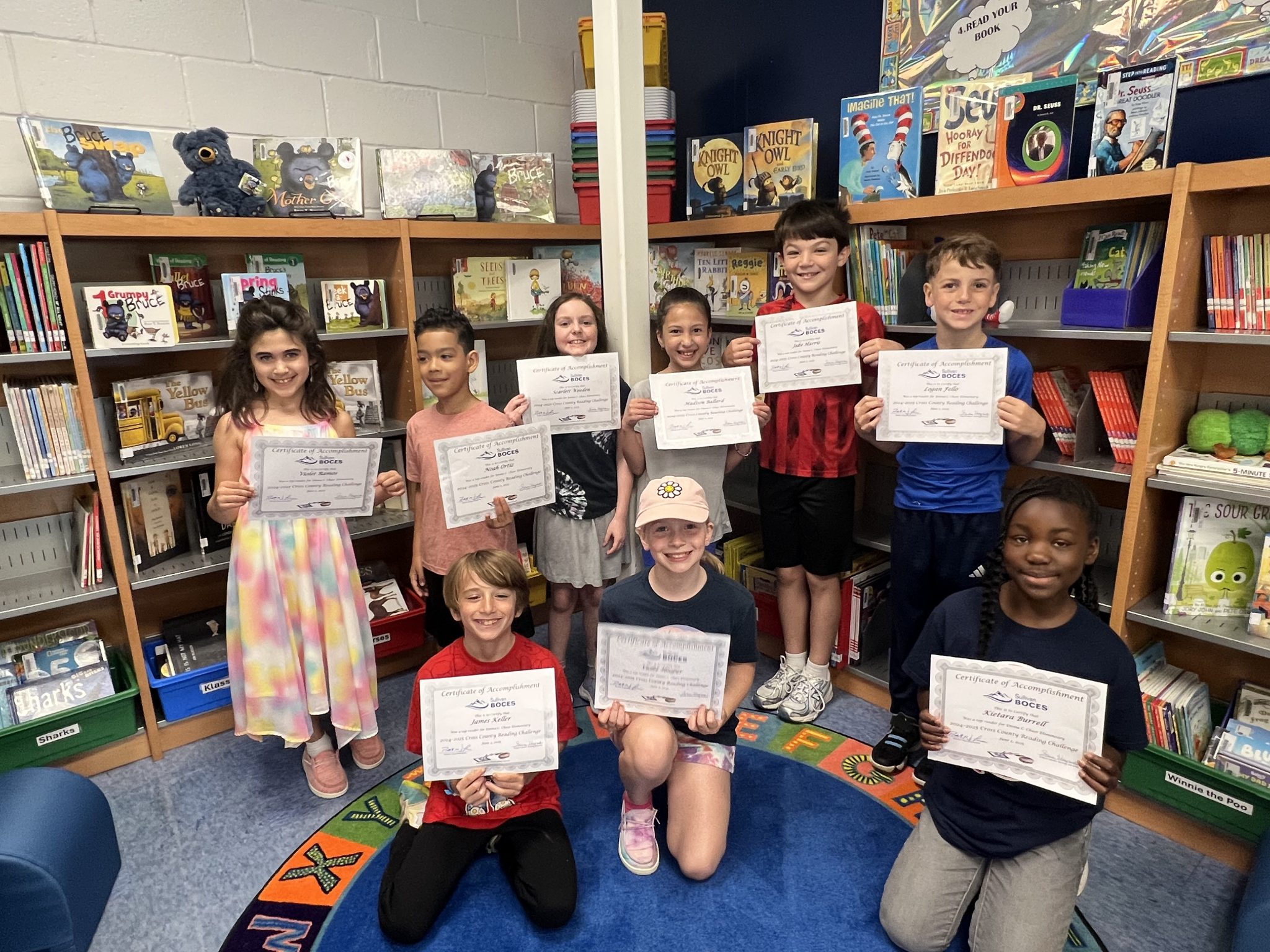 Chase takes first place in Cross County Reading Challenge - Monticello ...